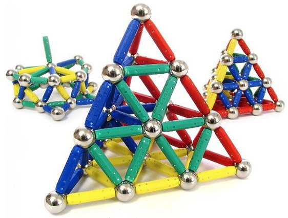 Конструктор Magnastix Магнитный сильный 136 элементов (6910010013041 ...