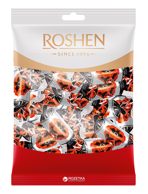 Упаковка конфет Roshen глазированных Красный мак 155 г х 24 шт ...