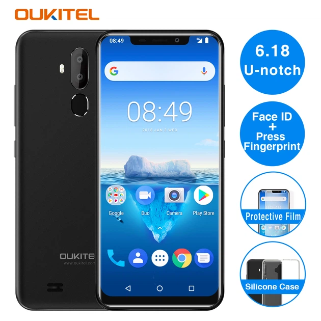 OUKITEL C12 Pro 2/16 Гб Black – фото, отзывы, характеристики в интернет-магазине ROZETKA от ...