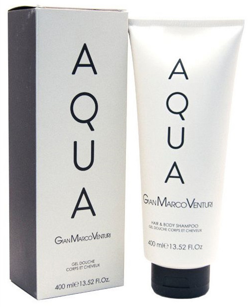 Гель-шампунь для мужчин Gian Marco Venturi Aqua 400 мл (8002747058223 ...
