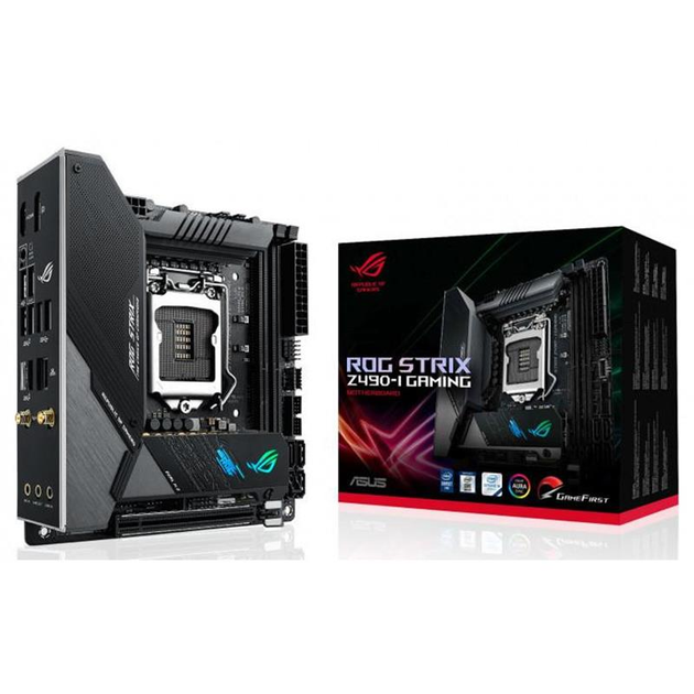 Материнская плата Asus ROG Strix Z490-I Gaming Socket 1200 – фото ...