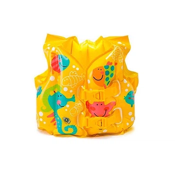Дитячий надувний жилет Intex 59661 Tropical Buddies Swim Vest – іграшки ...