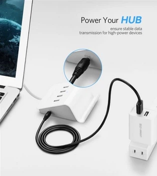 Кабель живлення Dynamode USB 2.0 AM - DC 3.5 х 1.35 мм USB 5V DC 5V 1 м ...