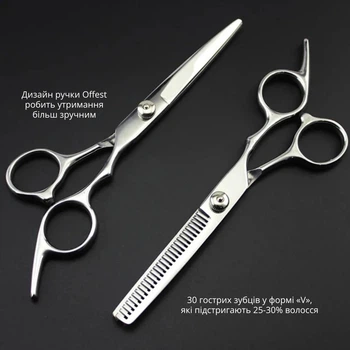 Набір перукаря Bodasan професійний набір ножиць Сріблястих (X310) – купити онлайн на ROZETKA