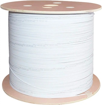 Кабель волоконно-оптичний PiPo FTTH 1-волоконний GJXV-1B6a, плоский з ...