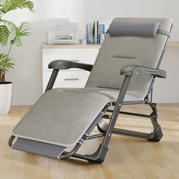 Розкладне крісло шезлонг садовий із подушкою WCG FCB-S03PС – купити онлайн на ROZETKA