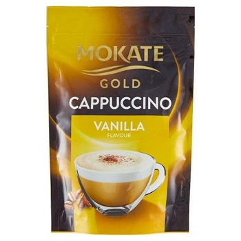 Купити Кавовий напій Mokate Cappuccino Vanilla 100г Ванільний розчинний з молоком (КР-0432 ...
