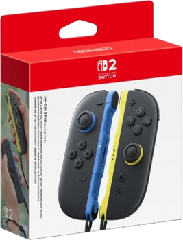 Контролер Nintendo Joy-Con 2 Blue/Light Yellow (045496321857) – фото ...