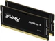 Оперативна пам'ять Kingston Fury SODIMM DDR5-4800 65536MB PC5-38400 (Kit of 2x32768) Impact 2Rx8 ...