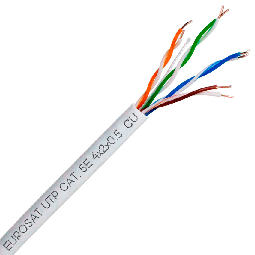 Витая Пара UTP cat.5e 4x2x0.50 CU EUROSAT 305м – фото, отзывы ...