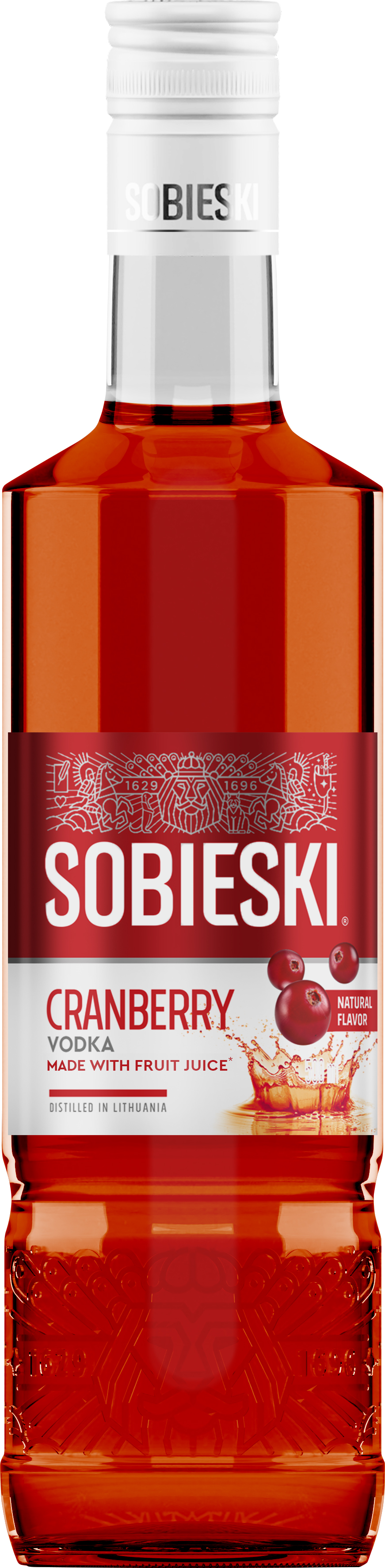 Алкогольный напиток Sobieski Cranberry 0.5 л 40% (4770053221825) – фото ...