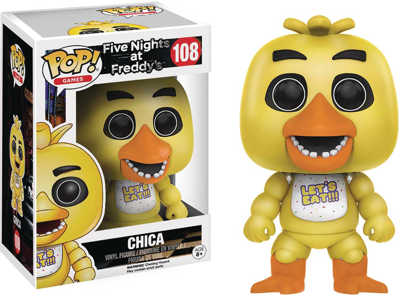 Фигурка Funko Pop Фанко Поп Пять ночей с Фредди Чика Five Nights at ...