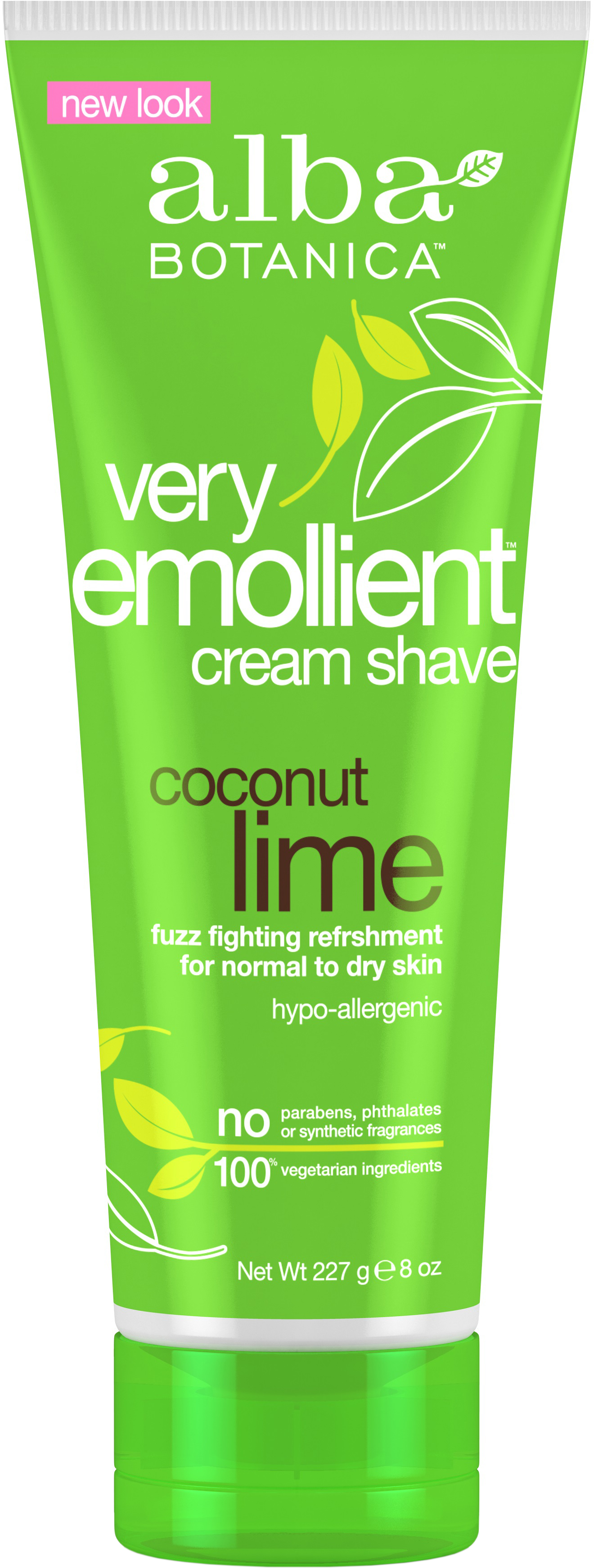 Смягчающий крем для бритья Alba Botanica Very Emollient Кокос и Лайм ...