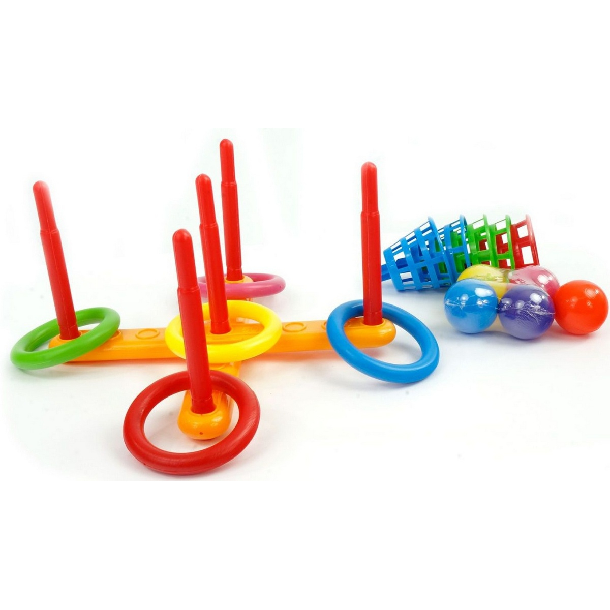 Детский кольцеброс с шариками и кольцами Mtoys (15141) – фото, отзывы ...