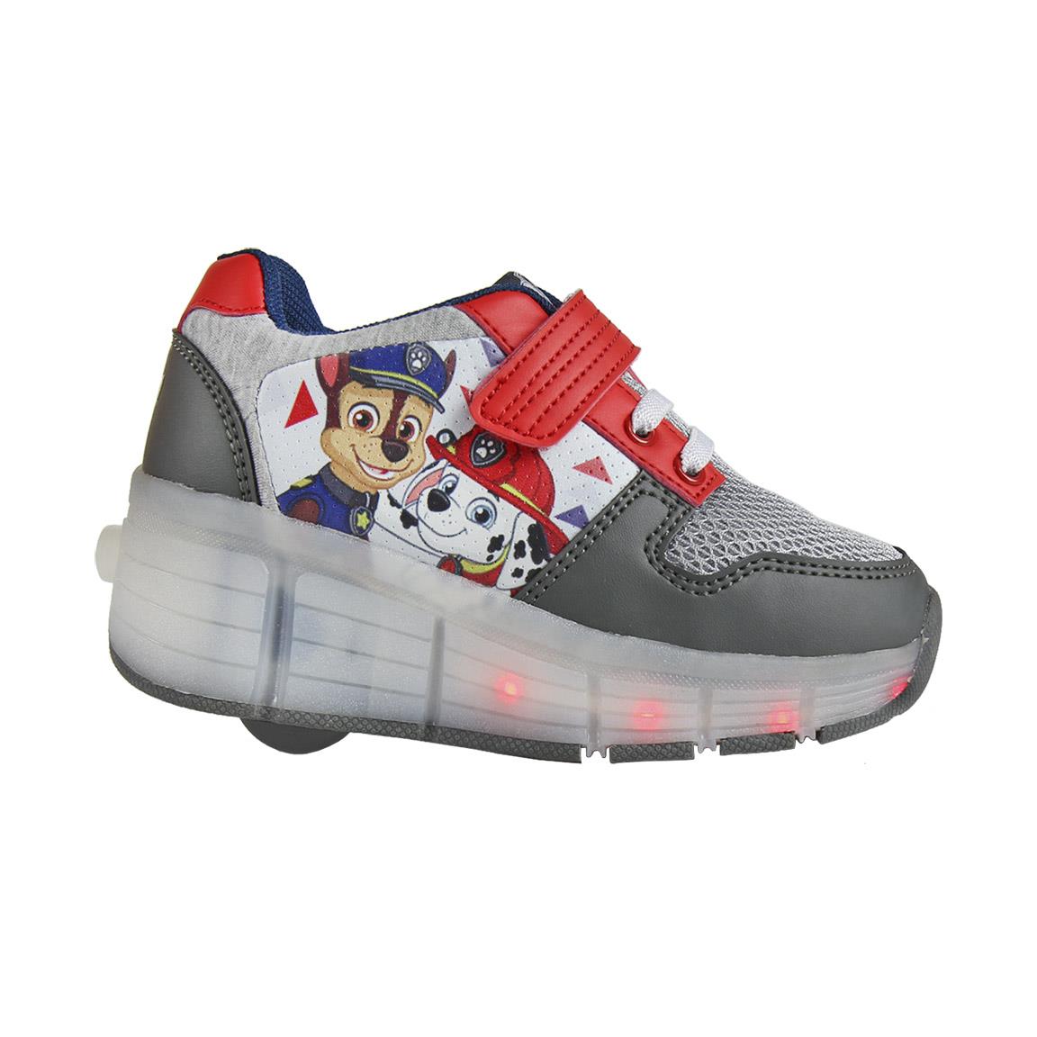 Роликовые кроссовки Disney Paw Patrol (Щенячий Патруль) 031 р Серые ...