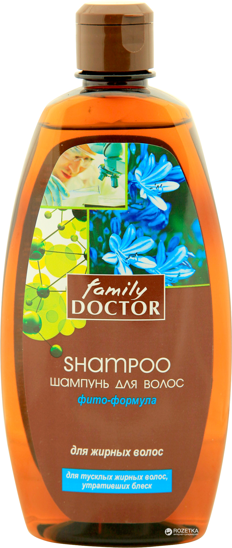 Шампунь Family Doctor Фито-формула для жирных волос 500 мл ...