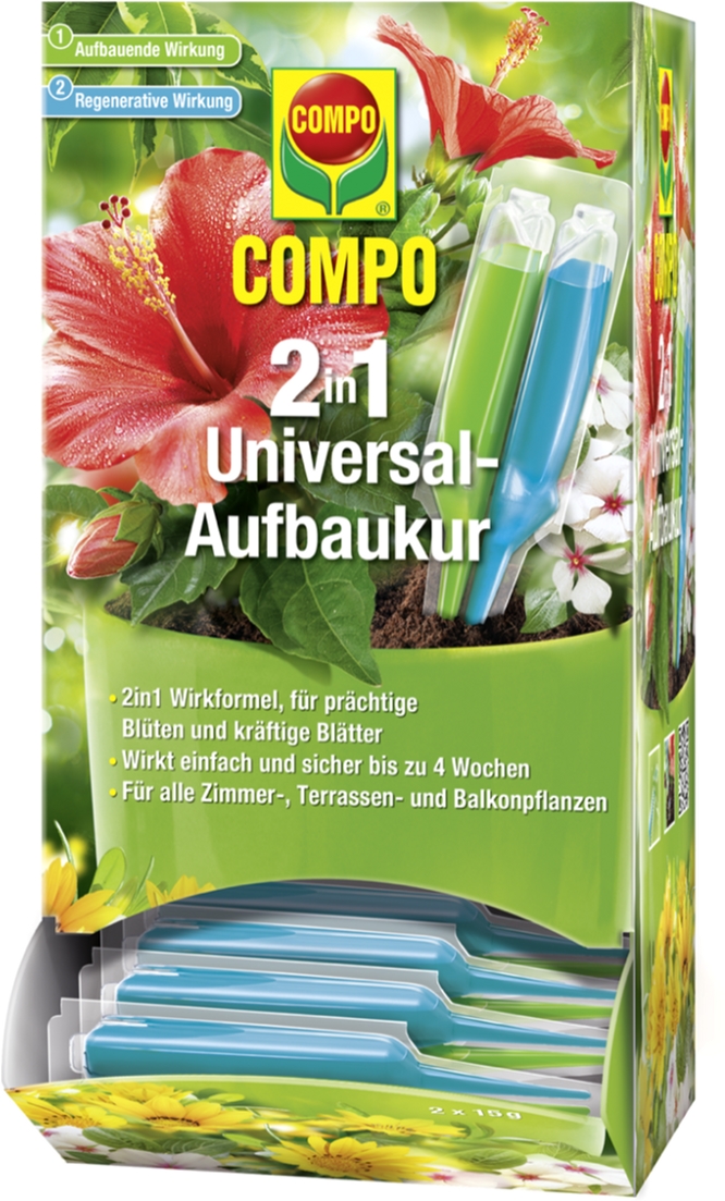 Аплікатор Compo 2 в 1: "Універсальний захист" 2 х 15 мл (3299/ ...