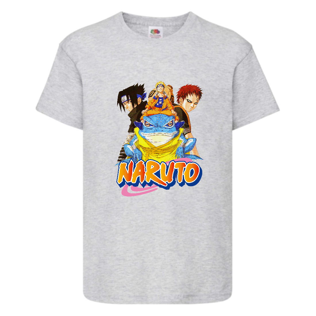Футболка детская Наруто 001 (Naruto) серая (NAR gry 001) 164 см от ...