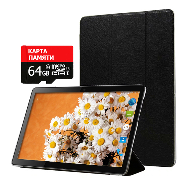 Планшет - телефон Hoozo X1001 Full HD 32Gb LTE Jet Black + Чехол-книжка ...