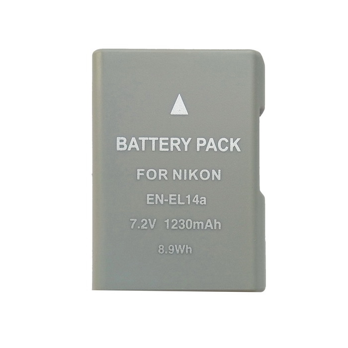 Aккумулятор Alitek для Nikon EN-EL14 Silver Chip - 1230 mAh (100240 ...