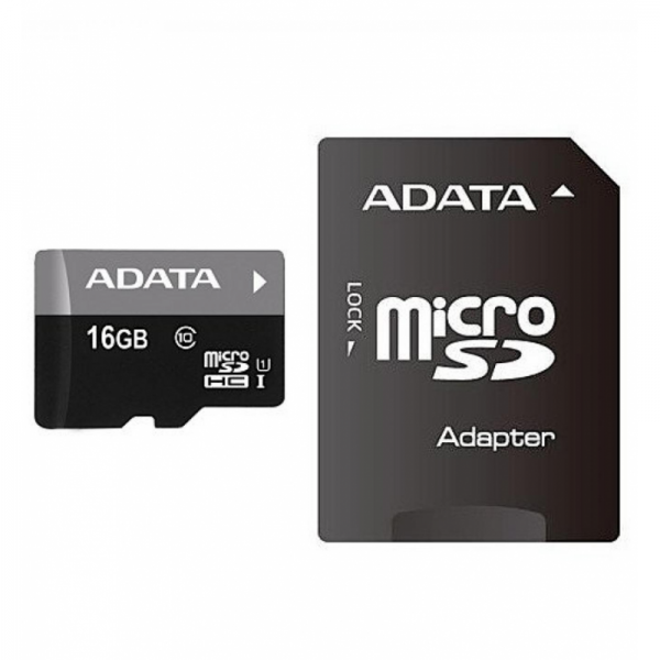 Карта пам'яті A-DATA microSDHC Premier 16GB Class 10 UHS-I W-10MB/s R ...