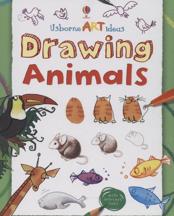 Usborne Art Ideas. Drawing Animals – низкие цены, кредит, оплата ...