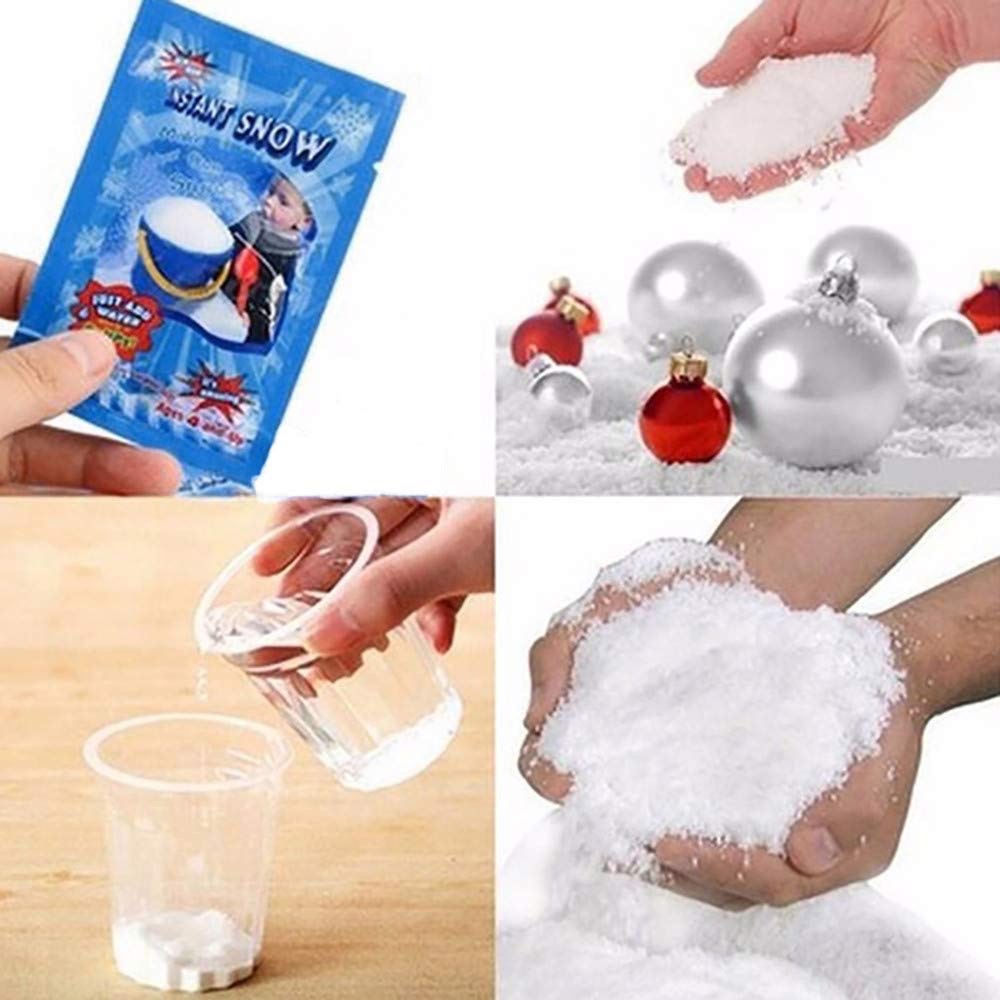 Искусственный снег, растущий в воде, SNOW TIME, 1 пакет 10 грамм ...