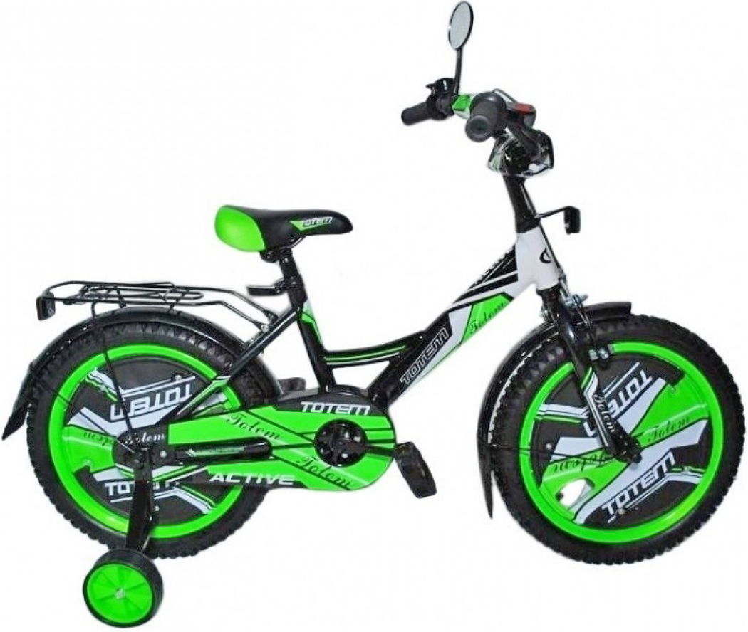 Велосипед Totem Active 16" Бело зеленый (0438) – низкие цены, кредит ...