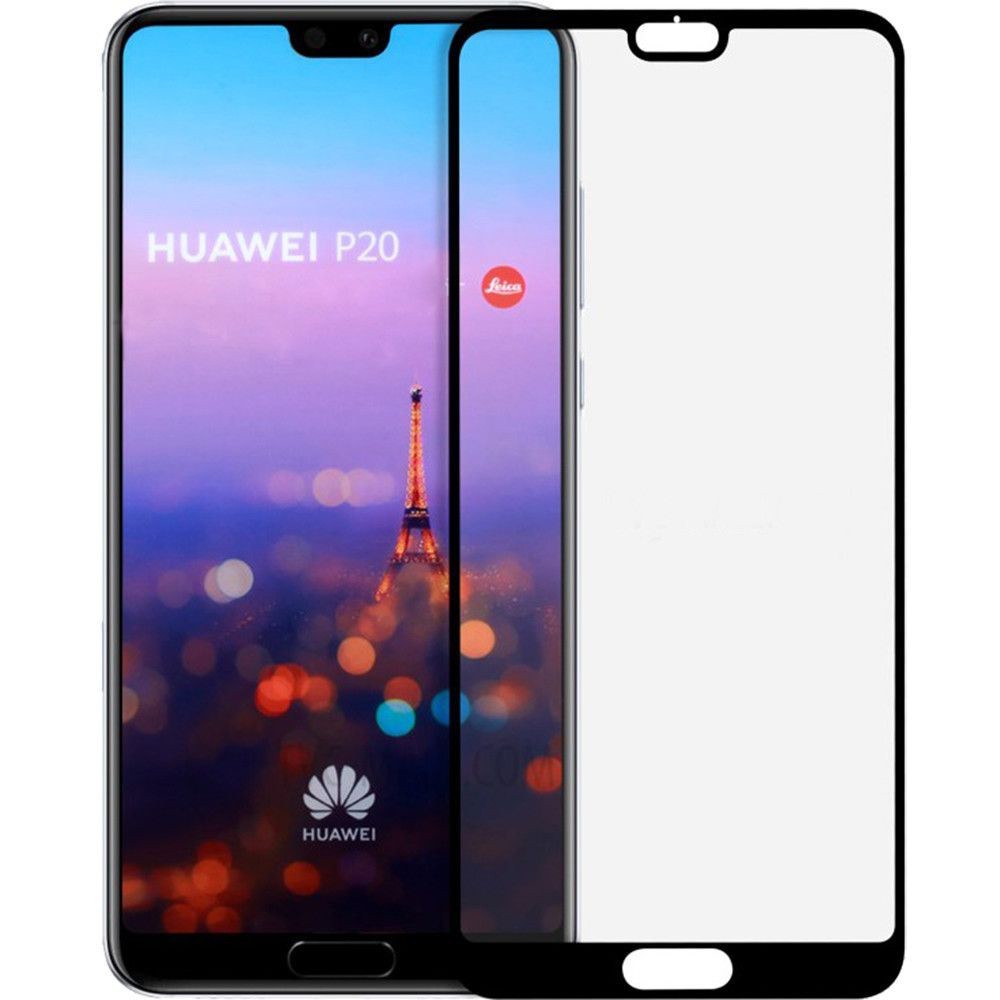 Защитное стекло для Huawei P20 black Full Glue PRC – низкие цены ...