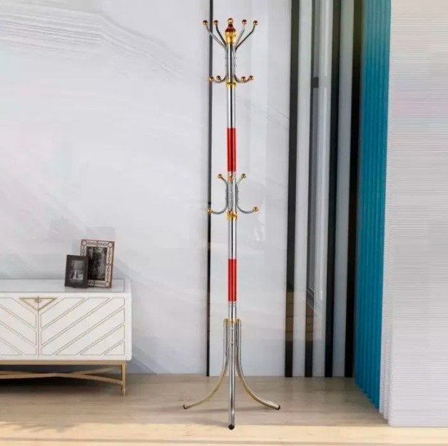 Напольная вешалка-стойка для верхней одежды тринога Coat Rack в коридор ...