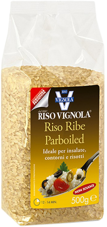 Рис Riso Vignola пропареннный 500 г (8002130201731) – купить по низкой ...