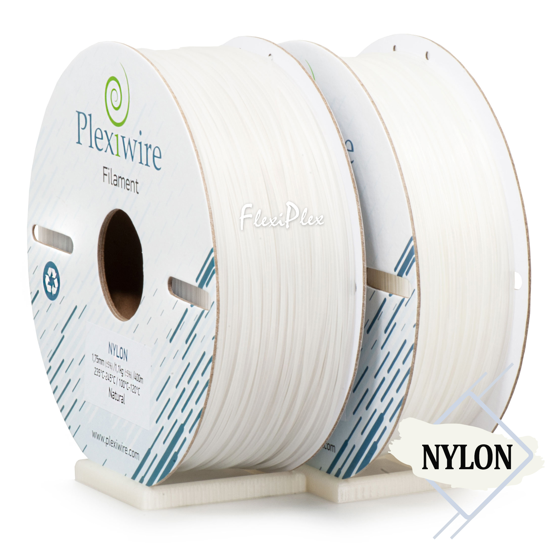 NYLON пластик Plexiwire для 3D принтера 300м/0.82кг 1.75мм натуральный ...