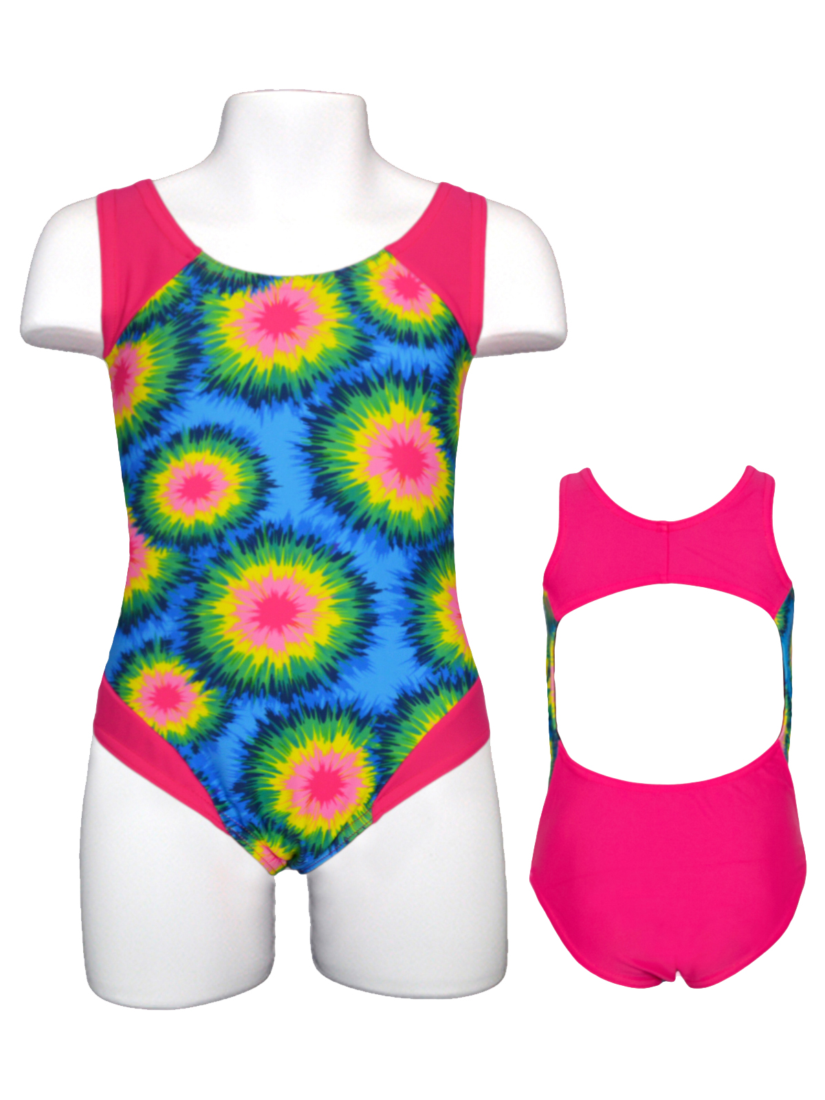 Купальник спортивный Keyzi 164 Розовый-рисунок Colorful – в интернет ...