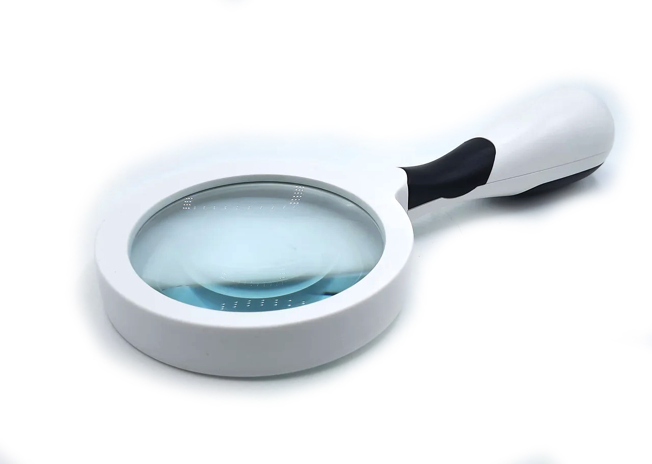 Увеличительное стекло лупа с подсветкой Magnifier X3 TH-602 (t6758 ...