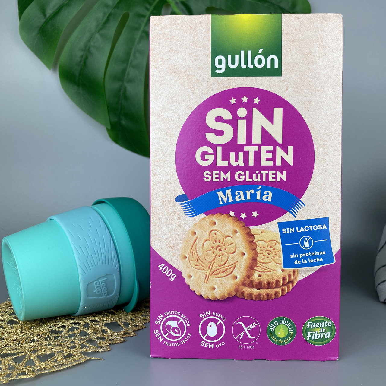 Печенье Gullon Мария без глютена и лактозы 400 г – ROZETKA. Купить ...