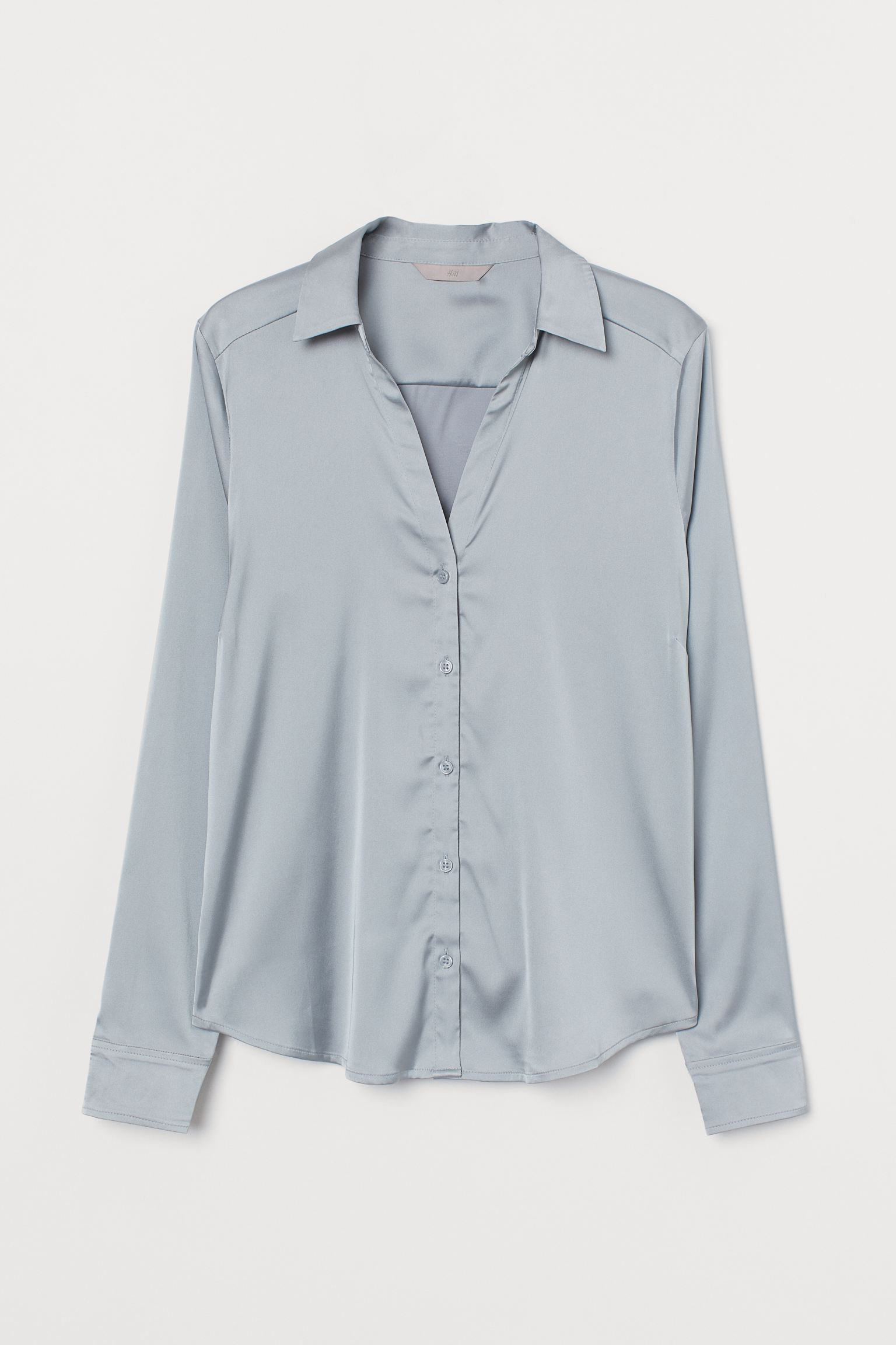 Блуза H&M 40 Серо-голубой 7628462dm_серо-голубой от продавца: Lis Brand – в интернет-магазине ...