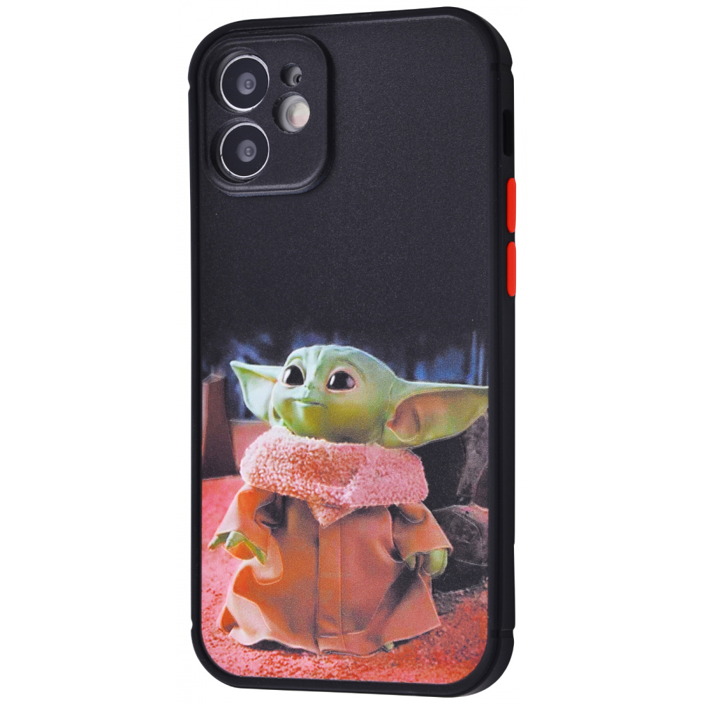 Чехол с дизайном Game Heroes Case (PC+TPU) iPhone 12 mini yoda – низкие ...