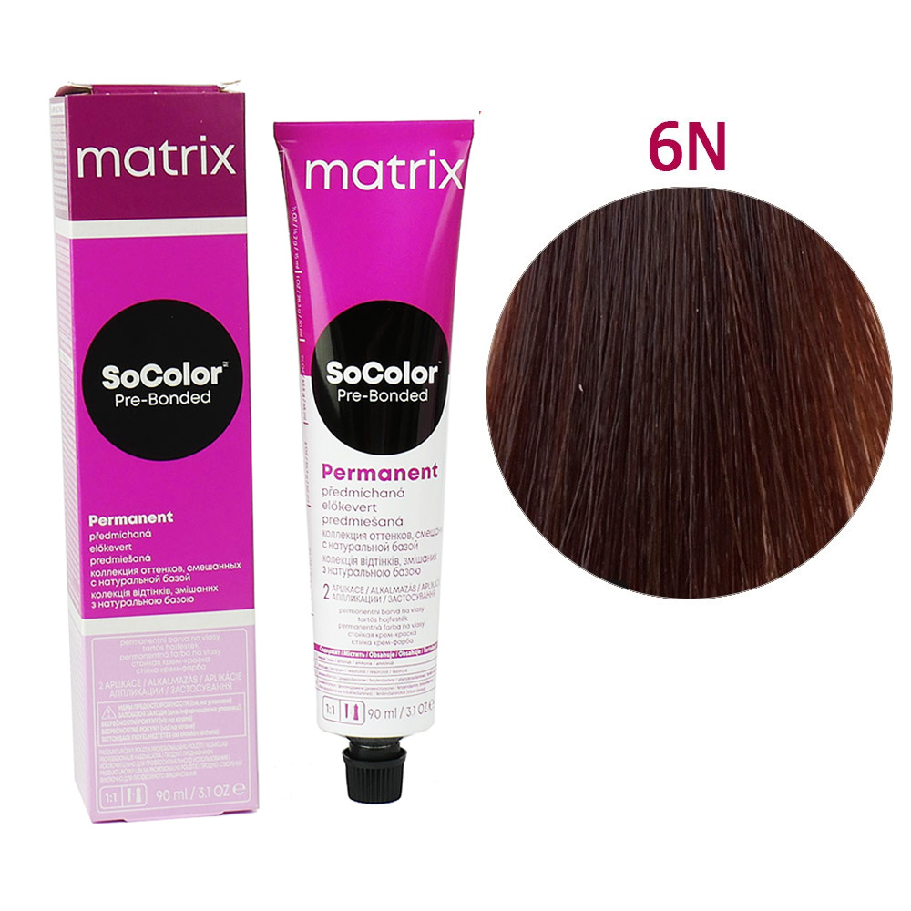 Краска для волос MATRIX Socolor Beauty 6N 90 мл (3474636971930 ...