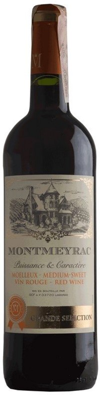 Вино Montmeyrac Rouge Semi-Sweet красное полусладкое 0.75 л 11% ...