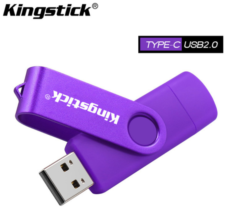 USB Флешка 2в1 256ГБ TYPE-C/USB 2.0 для телефона, компьютера OTG ...