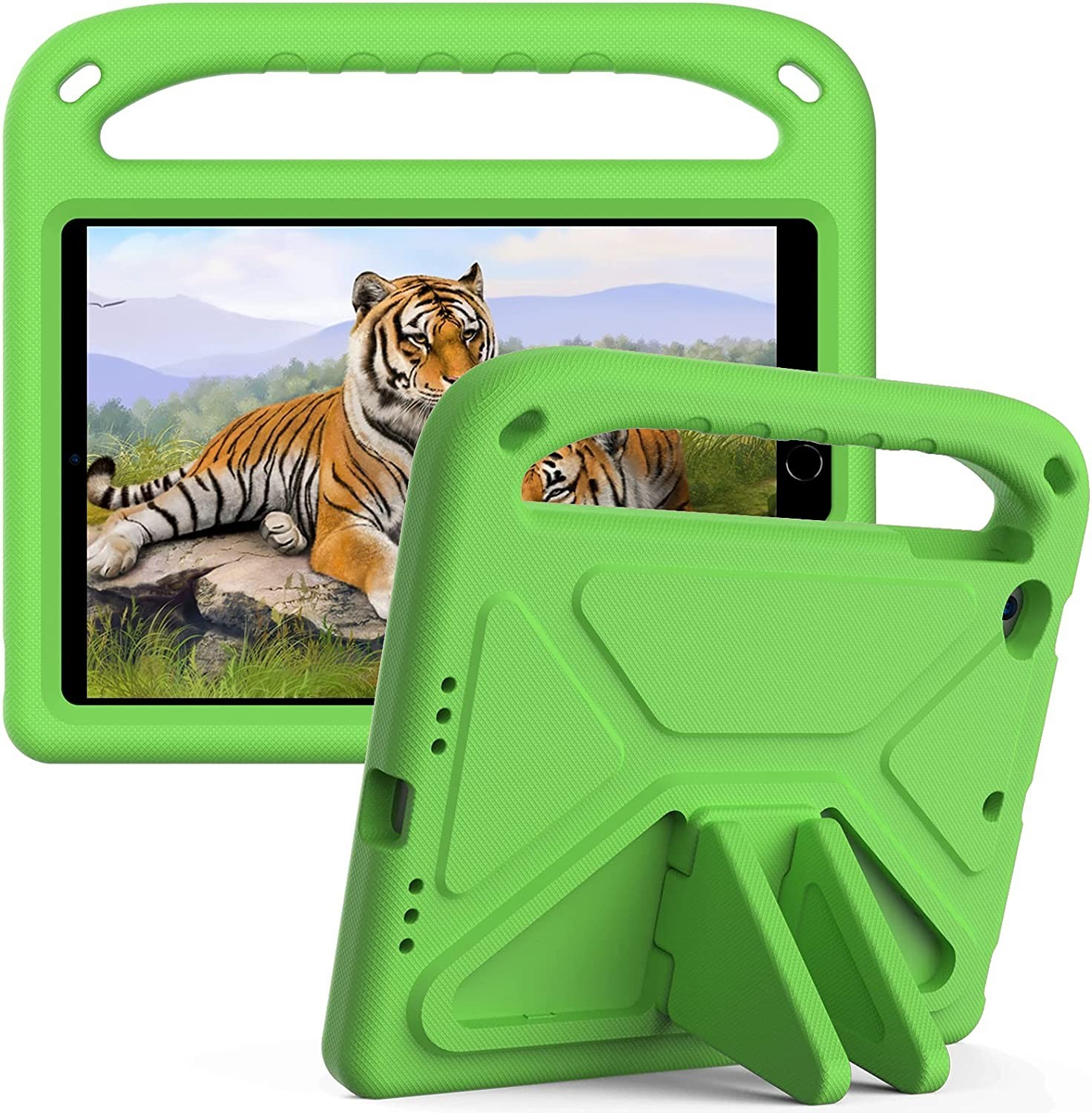 Чехол STR EVA с ручкой для Apple iPad mini 5 детский Green – низкие ...