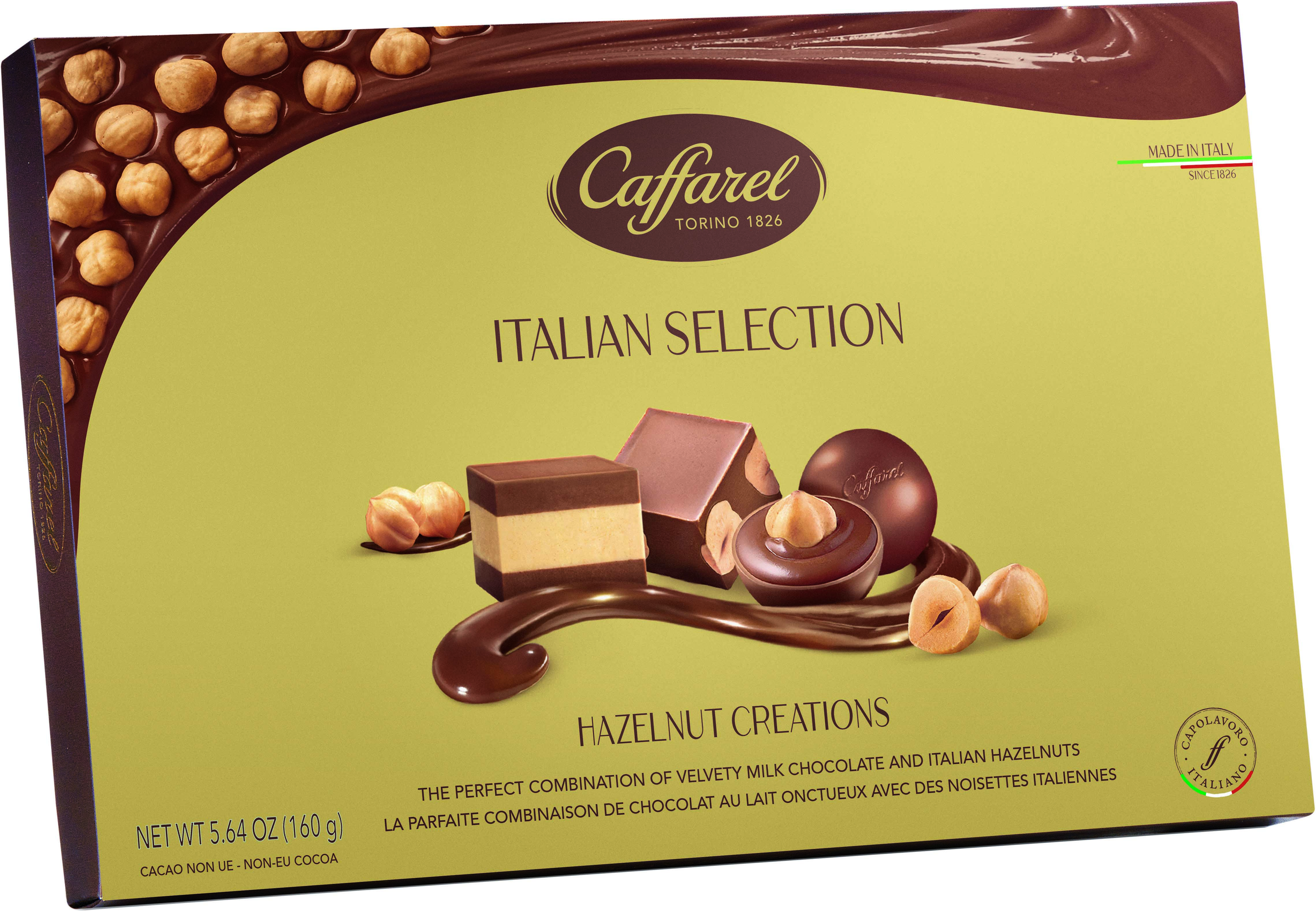 Конфеты Caffarel Piemonte/Cremino/Nocciolotta Ассорти с фундуком 160 г ...