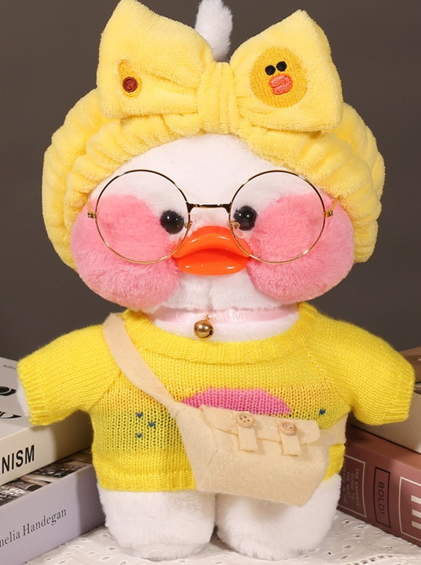 ЛаЛафанфан м'яка іграшка каченя LaLafanfan Люся 30см – низкие цены ...