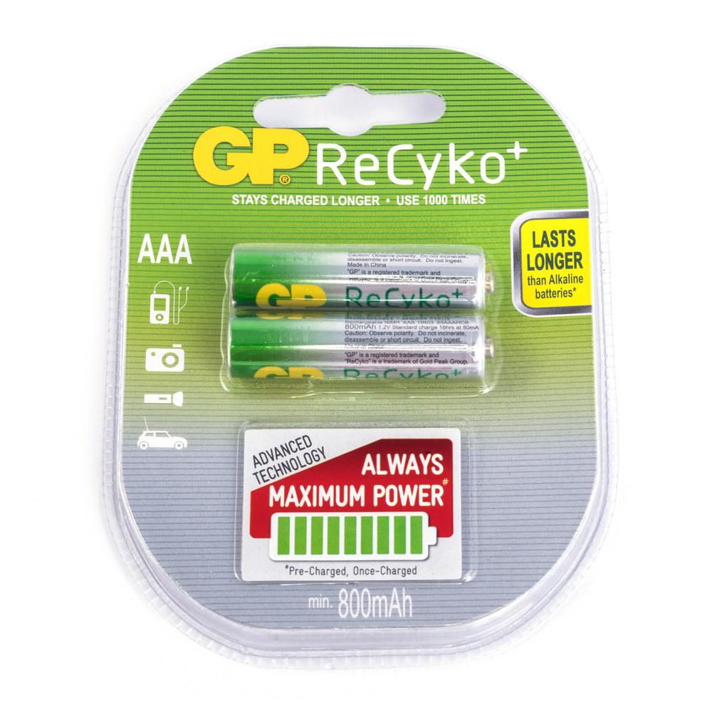 Аккумулятор Aaa Gp R03 Recyko 800mah низкие цены кредит оплата