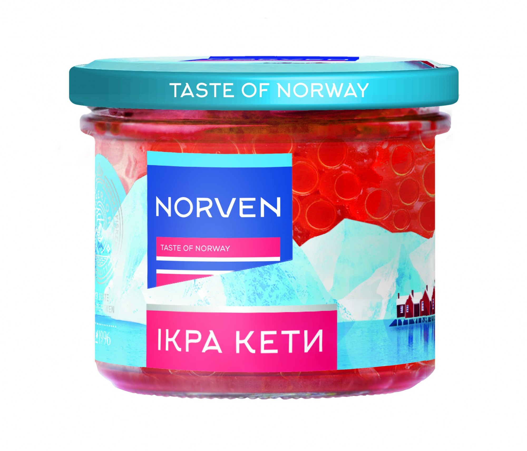 Ікра лососева кети Norven 200 г – купить в Киеве, Украине - ROZETKA. Ікра лососева кети Norven ...