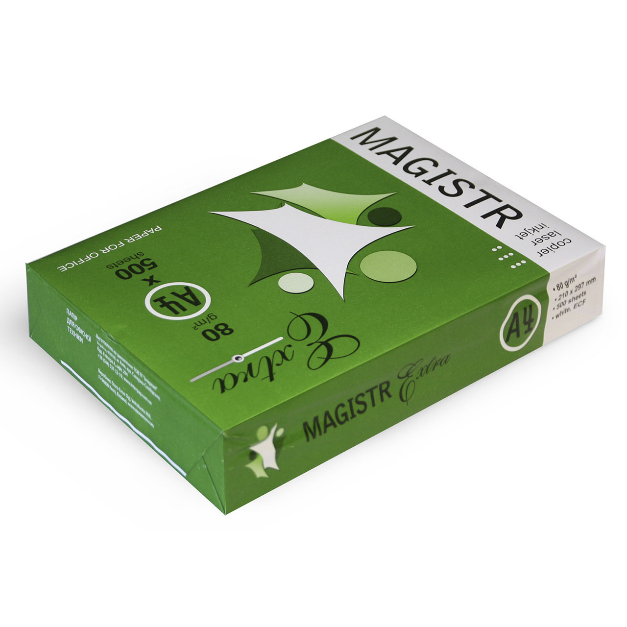 Офисная бумага для принтеров офиса для печати документов Magistr Extra 80g/m2 A4 500л (F_2750 ...