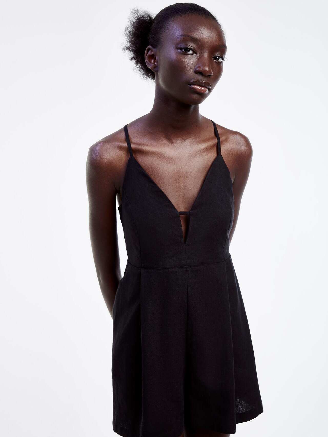 Комбинезон Zara XAZ245295NTCB L Черный (DD8000004875705) – в интернет ...