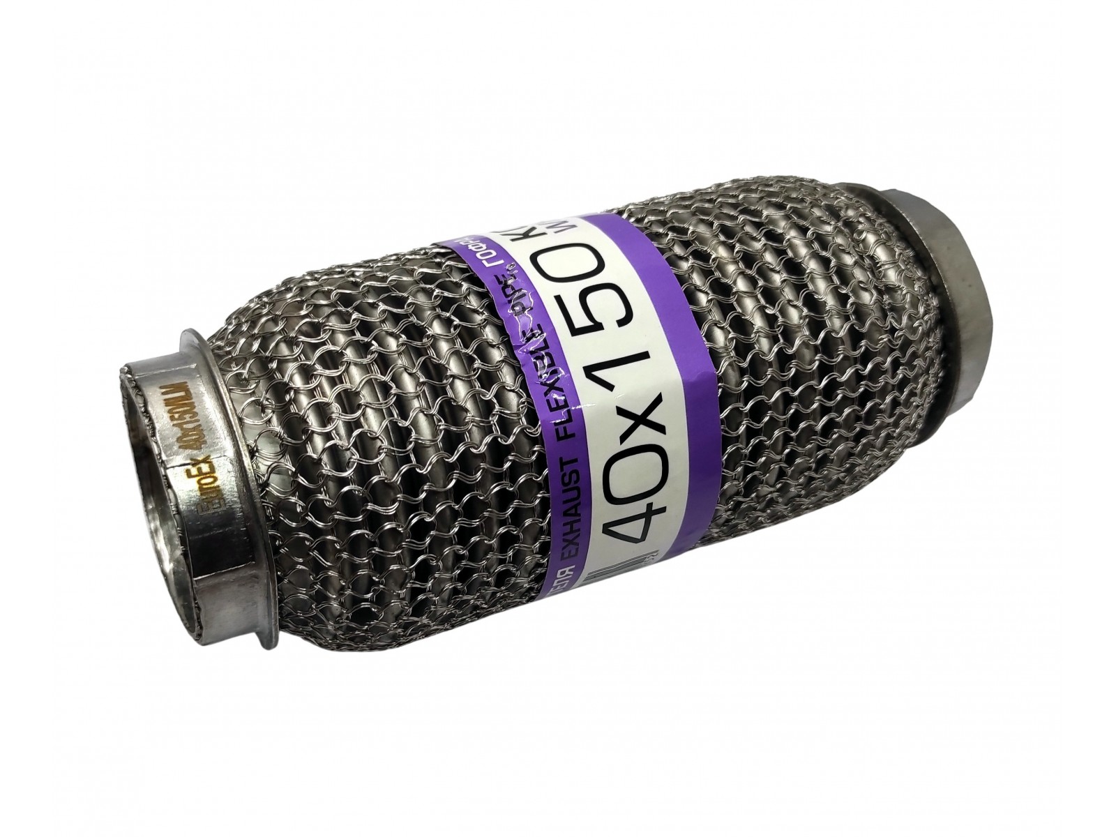 Гофра глушителя 40x150 3-х слойная усиленная Interlock кольчуга ...