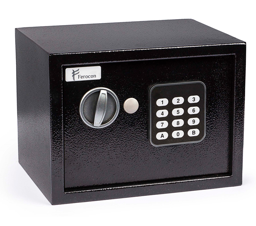 Сейф Ferocon БС-17Е.9005 170x230x170 мм. черный – фото, отзывы ...