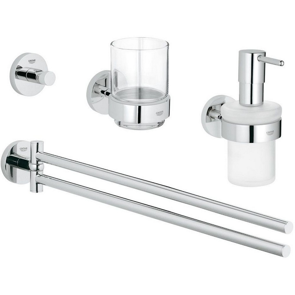 Набір аксесуарів Grohe Essentials 40846001 – фото, відгуки ...